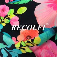 China Warp Knitted Recycled Fabric , Eco Friendly Yoga Wear Fabric for sale