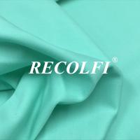 China 100% Recycled Swimwear Fabric , Classic Blue Pantone Eco Friendly Swimwear Fabric for sale