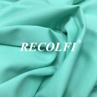 China 100% Recycled Swimwear Fabric , Classic Blue Pantone Eco Friendly Swimwear Fabric for sale