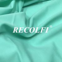 China 100% Recycled Swimwear Fabric , Classic Blue Pantone Eco Friendly Swimwear Fabric for sale