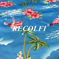 China Athletic Wear Fabric Made Out Of Recycled Plastic Fabric Elastic Heavy Weight for sale