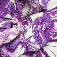China Holograms Printing Swimsuit Material Fabric , Recolfi Swimsuit Cloth Material for sale