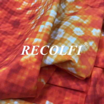 China Women Activewear Knit Fabric , Printing Colour Legging Material Fabric for sale
