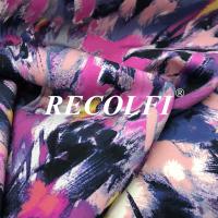 China Circular Knitted Yoga Wear Fabric Solid Plain Colors For Colombia Activewear for sale