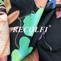 China Sublimation Printing Fabric , Unifi Recycled Polyester Customized Design for sale