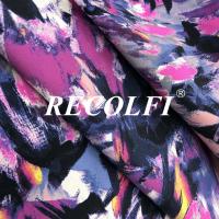 China Activewear Uniqlo Elastic Recycled Spandex Fabric Recycled Nylon And ROICA Spandex for sale
