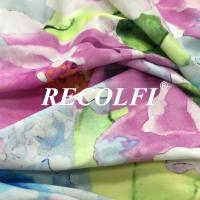 China 2 Way Elastane Recycled Fabric , Recycled Material Fabric For Swimwear for sale