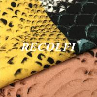 China Snake Designs Eco Friendly Recycled Spandex Fabric For Yoga Wear Fabric for sale