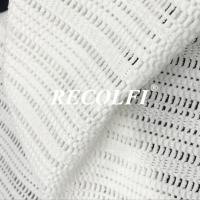 China Swim Resort Dresses Repreve Mesh White PFP Polyester Elastane for sale