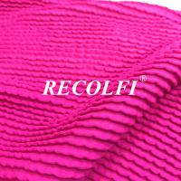 China Uv Fabric Protector Stretch Mesh 80CM Ribbed Swimwear Fabric for sale