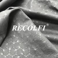 China Embossed Printing Spandex Fabric 260GSM Women's Activewear for sale