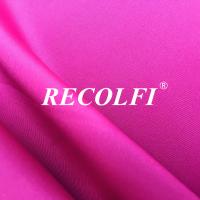 China Plain Color Shine Layer 270GSM Activewear Knit Fabric for sale
