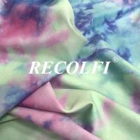China Tie Dyed UV 50+ Repreve Recycled Fabric Yogawear for sale