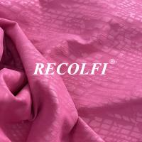 China Embosses Printing Moisture Wicking Repreve Recycled Fabric for sale