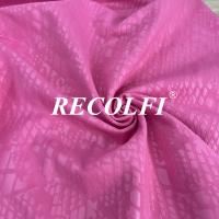 China Embosses Printing Moisture Wicking Repreve Recycled Fabric for sale