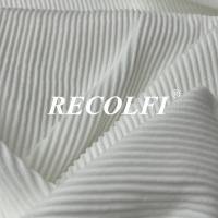 China Recycled Repreve Nylon Ribbed Swimwear Fabric for sale