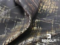 China Glitter Printed Foils New York Fashion Sports Fitness Wear Fabrics for sale
