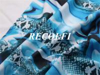 China Printed Spandex plastic recycled Fabric Fast Drying UV Protective for sale