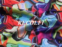 China Repreve Recycled Spandex Plain Fabric Activewear Made From Recycled Plastic for sale