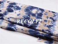 China Sustainable Repreve Nylon Spandex Women'S Activewear Sublimation Print Blue Dry for sale