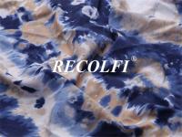 China Sustainable Repreve Nylon Spandex Women'S Activewear Sublimation Print Blue Dry for sale