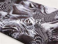 China Ink Jet Digital Print Recycled Poly Activewear Knit Fabric Luxe High Stretch for sale
