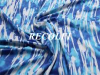 China Ocean Recycled Jersey Cloth Material Customized Digital Printed for sale