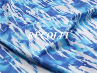 China Ocean Recycled Jersey Cloth Material Customized Digital Printed for sale