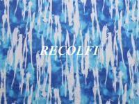 China Ocean Recycled Jersey Cloth Material Customized Digital Printed for sale