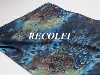China 3D Direct Printing Bright Color Quilted Knit Fabric Cold Feeling Fitness Clothing for sale