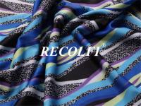 China Comfort Luxe Activewear Knit Moisture Wicking Fabric Inkjet Digital Printing for sale