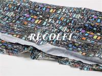 China Poly Yarn Spandex Pattern Print Activewear Knit Fabric Waterproof Airproof for sale