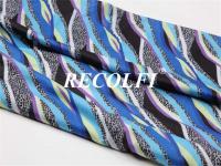 China Comfort Luxe Activewear Knit Moisture Wicking Fabric Inkjet Digital Printing for sale