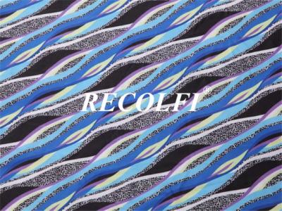 China Comfort Luxe Activewear Knit Moisture Wicking Fabric Inkjet Digital Printing for sale