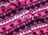 China Geometry Pattern Absorbent Poly Yarn Recycled Plastic Activewear Digital Printing for sale