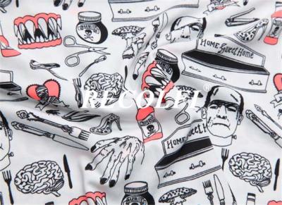 China Spandex Lycra Fabric Activewear Made From Recycled Plastic Printing Directly for sale