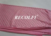 China Pinky Dot Glitter Sustainable Nylon Activewear Knit Fabric Cool Quick Drying for sale
