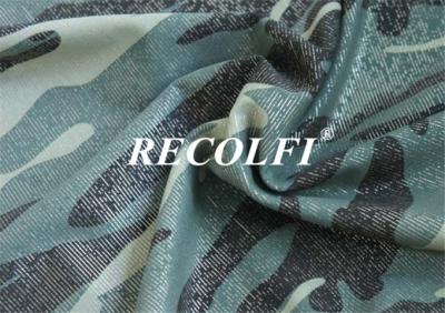 China High Resiliency Camouflage Printing Fabric Made From Recycled Plastic for sale