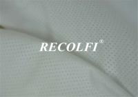 China Recycled Polyester Spandex Knit Fabric 4 Way Stretch Customized Solid Color Dying for sale