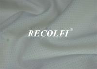 China Recycled Polyester Spandex Knit Fabric 4 Way Stretch Customized Solid Color Dying for sale