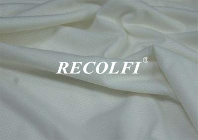 China Recycled Polyester Spandex Knit Fabric 4 Way Stretch Customized Solid Color Dying for sale