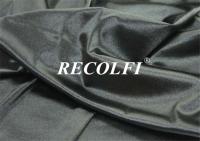 China Metallic Grey Silk Glossy Spandex Workout Leggings Functional Cooling Sustainable for sale