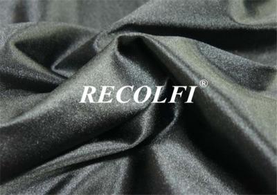 China Metallic Grey Silk Glossy Spandex Workout Leggings Functional Cooling Sustainable for sale