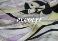 China Geometry Recycled Polyester Spandex Fitness Leggings Washable Dry Easily for sale