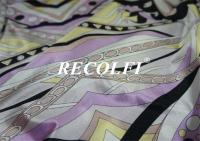 China Geometry Recycled Polyester Spandex Fitness Leggings Washable Dry Easily for sale
