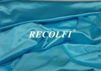 China Women's Activewear Polyester Spandex Fabric Anti UV Ocean Blue Protecting for sale