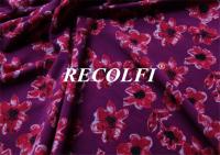 China Ice Cold Spandex Nylon Repreve Swimwear Fabric Weft Knitted Digital Printed for sale