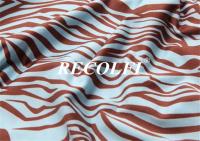 China Eco Olympus Sublimation Nylon Jersey Lycra Xtra life Fabric Zebra Printing for sale