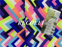 China Ink Jet Digital Print Lycra Xtra Life Fabric Athleisure Wearing Sustainable for sale