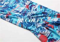 China 4 Way Stretch Elastic Poly Single Jersey Fabric Work Out Suit Anti - Crease for sale